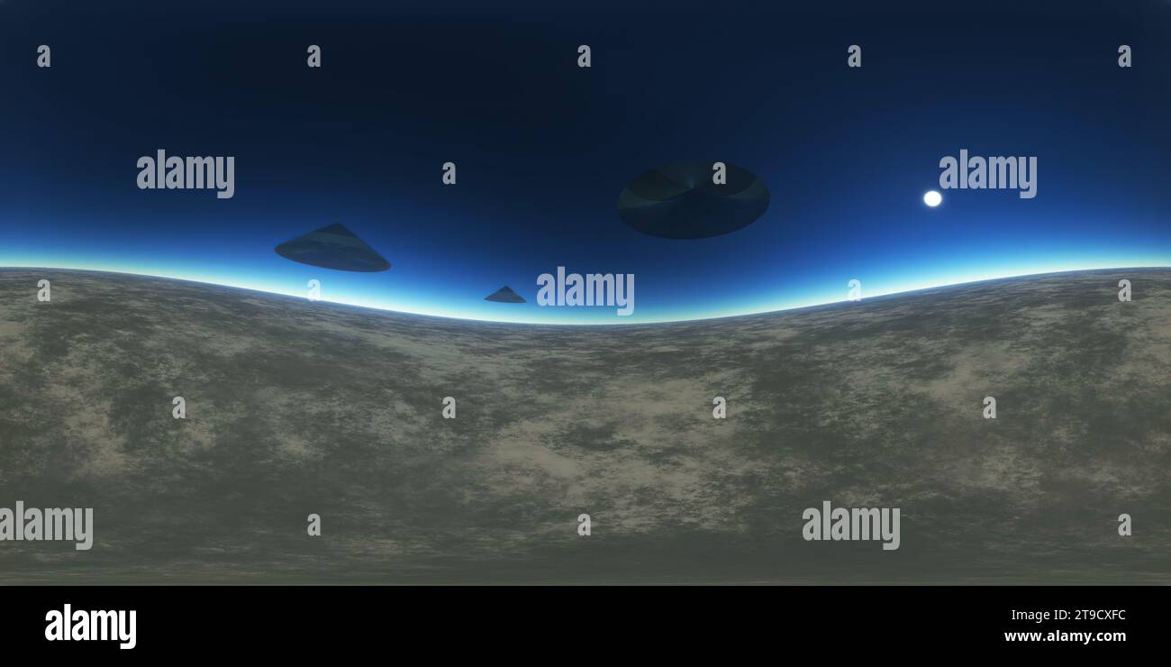 World ufo day cartoon hi-res stock photography and images - Alamy