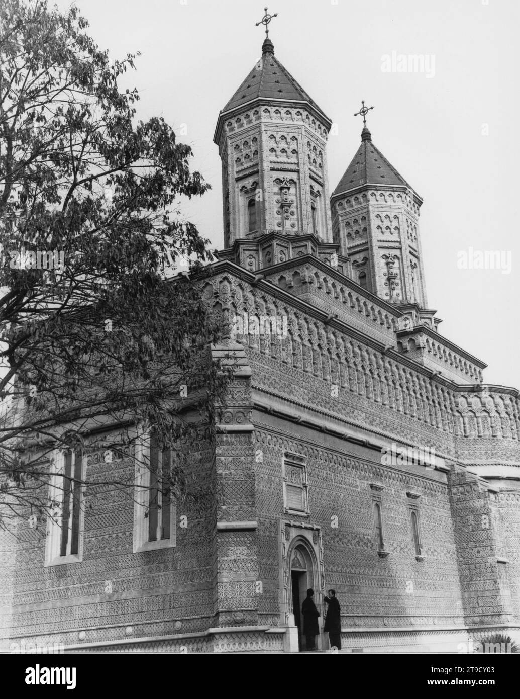 Iasi, Romania, approx. 1978. Exterior view of the 17th century ...