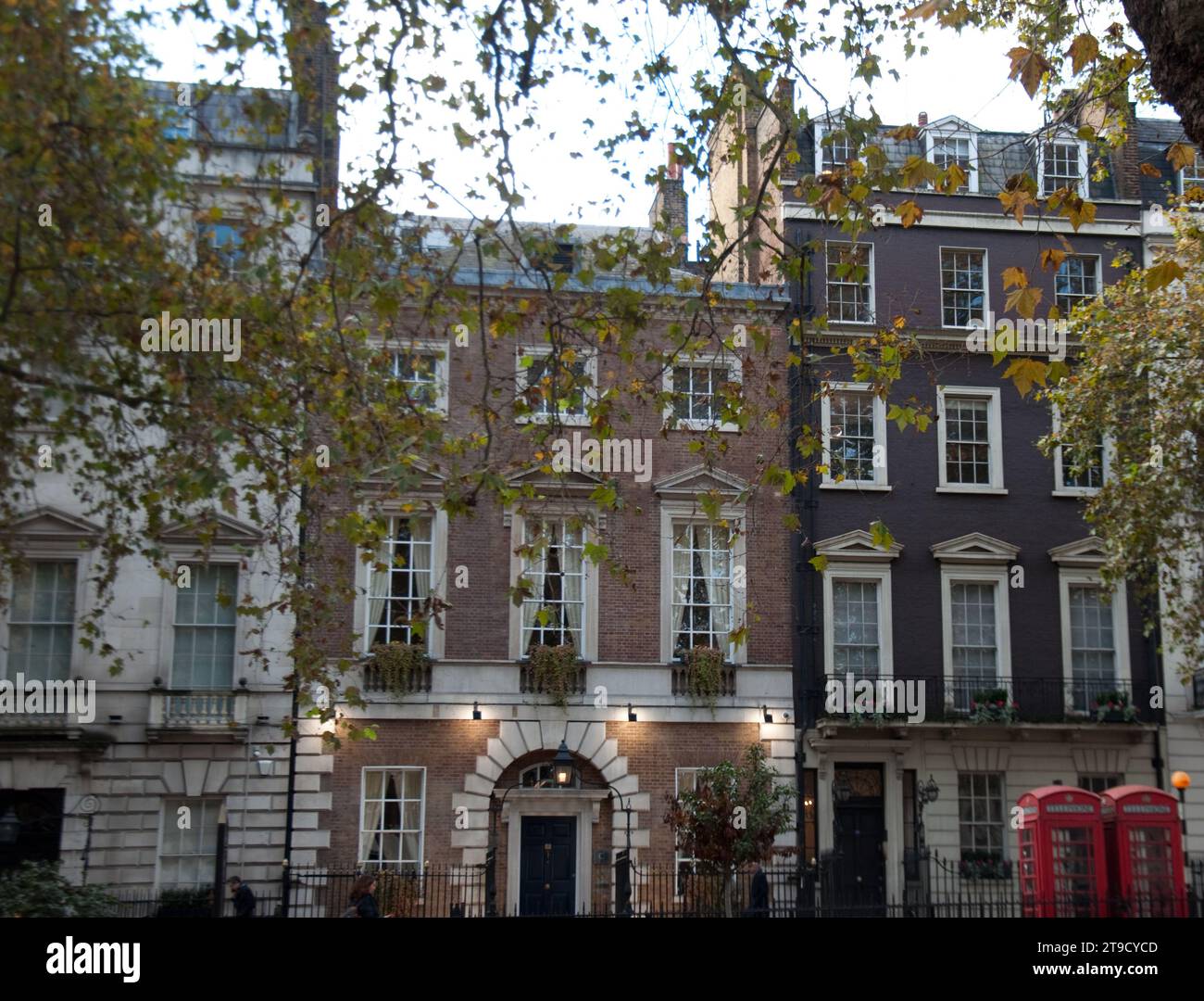 Fine Example of Georgian Architecture, Berkeley Square, London, UK ...