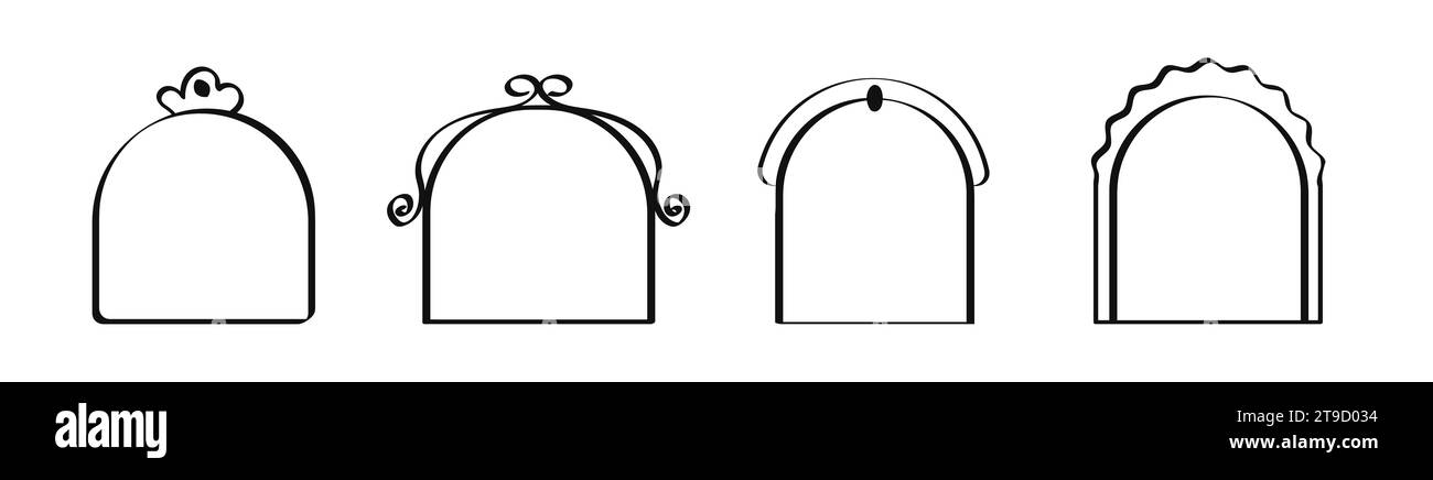 Point arch window Stock Vector Images - Alamy