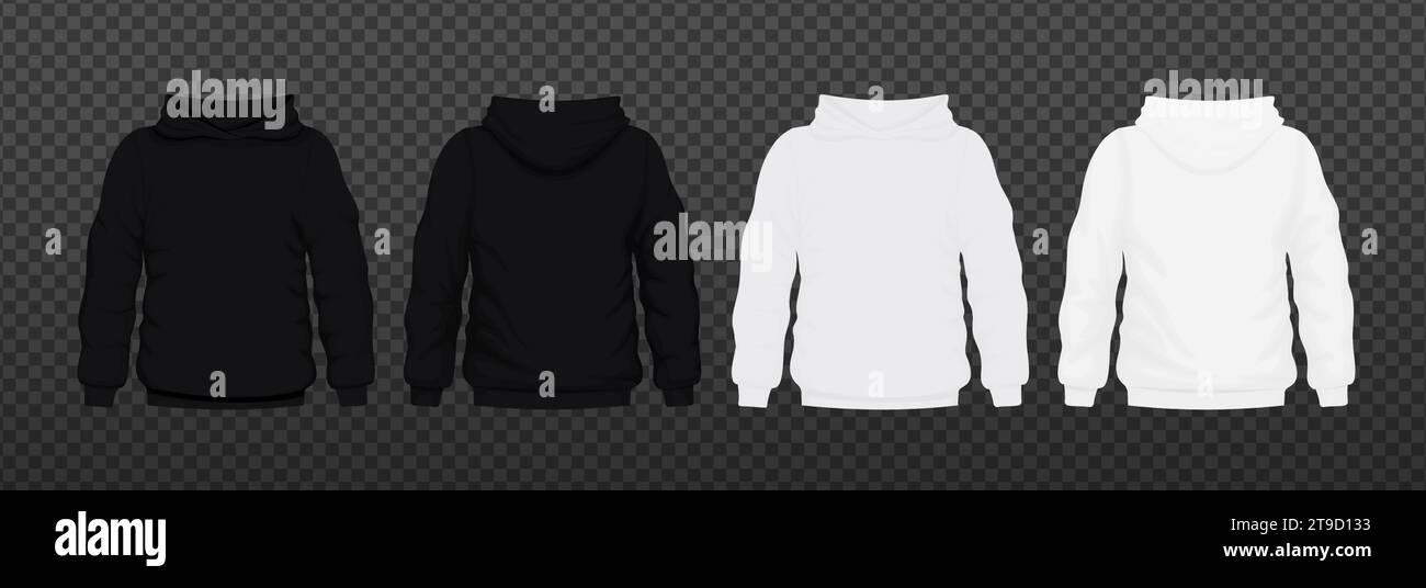 Stylish mockup clothes white Stock Vector Images - Alamy