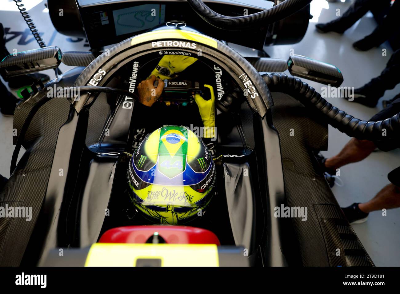 Sao Paulo, Brazil. 4th Nov, 2023. #44 Lewis Hamilton (GBR, Mercedes-AMG ...