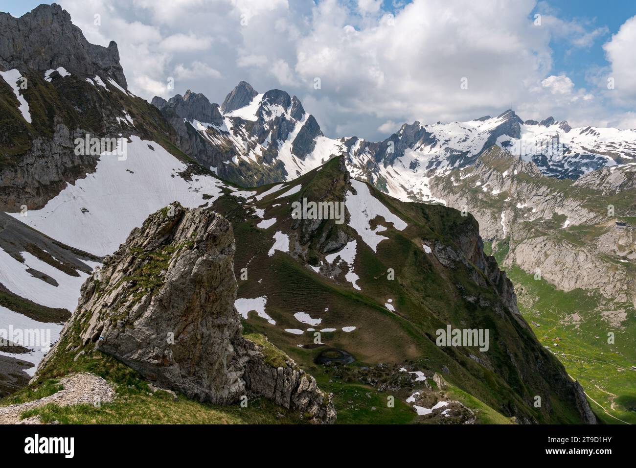 Wonderful hike in the Alpstein mountains from Wasserauen to Meglisalp ...