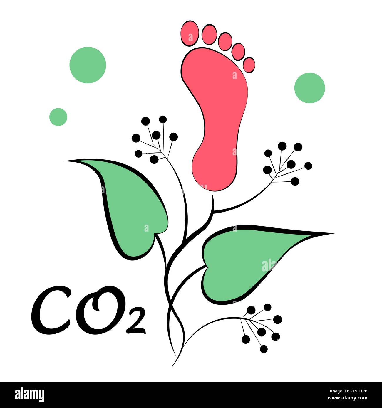 Environmental pollution. Carbon dioxide. Exhaust gases Stock Vector ...