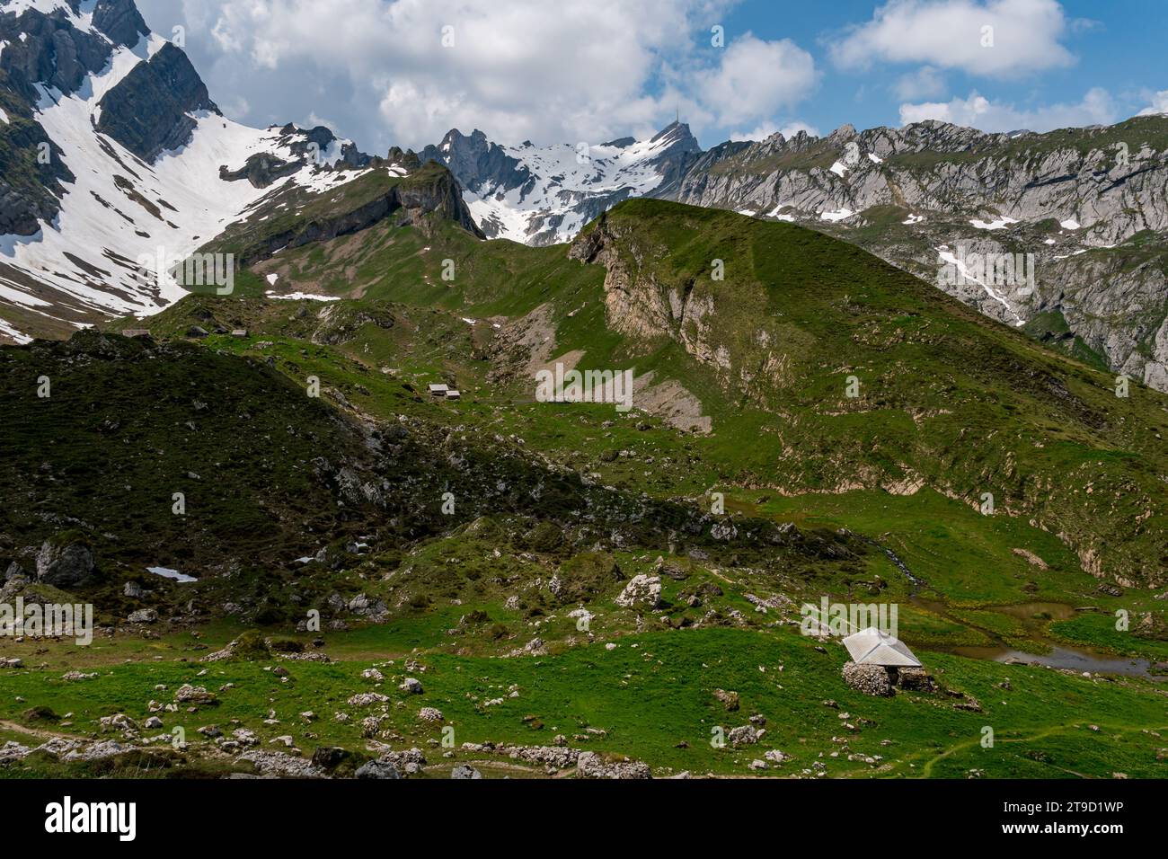 Wonderful hike in the Alpstein mountains from Wasserauen to Meglisalp ...