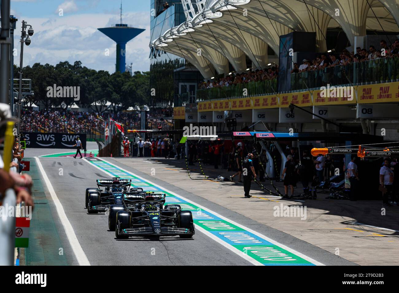 Sao Paulo, Brazil. 4th Nov, 2023. #44 Lewis Hamilton (GBR, Mercedes-AMG ...