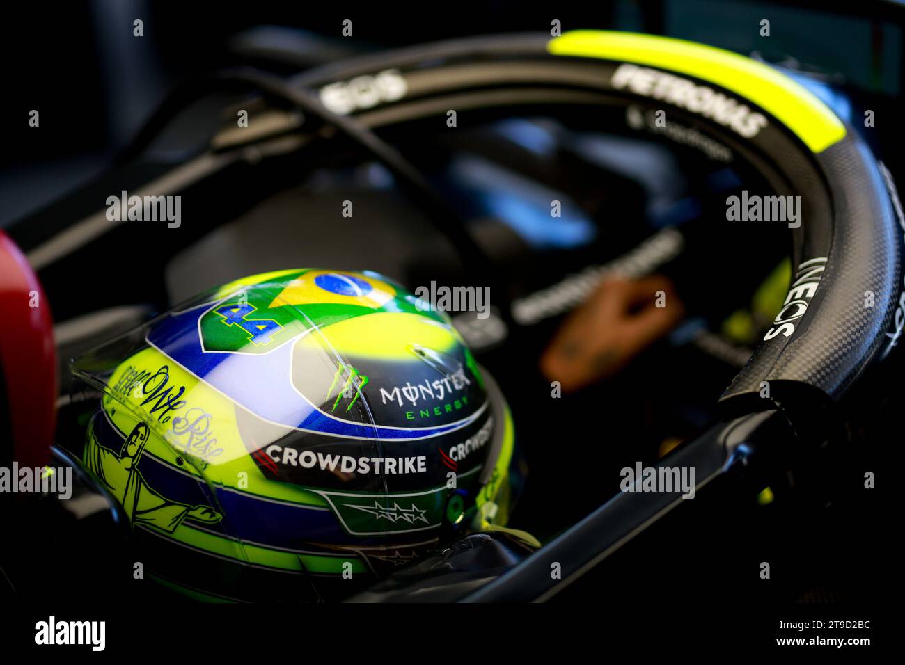 Sao Paulo, Brazil. 4th Nov, 2023. #44 Lewis Hamilton (GBR, Mercedes-AMG ...