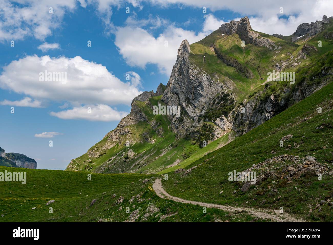 Wonderful hike in the Alpstein mountains from Wasserauen to Meglisalp ...