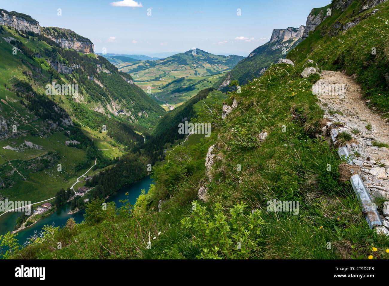 Wonderful hike in the Alpstein mountains from Wasserauen to Meglisalp ...