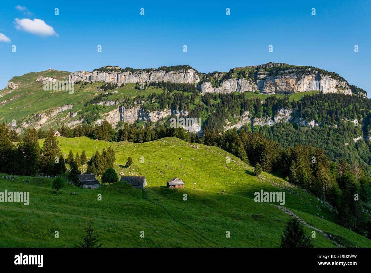 Wonderful hike in the Alpstein mountains from Wasserauen to Meglisalp ...