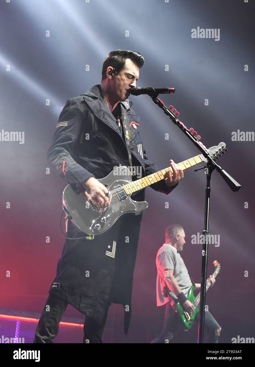 November 21, 2023, Norfolk, Virginia, USA: Theory of a Deadman member ...