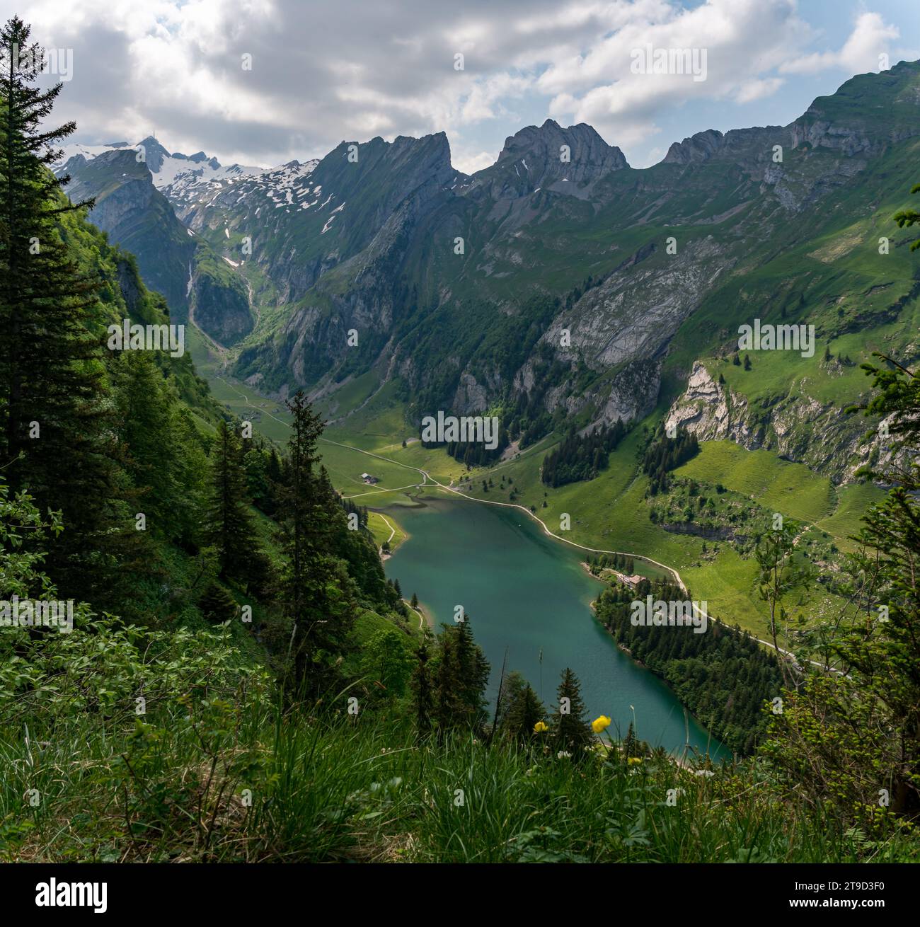 Wonderful hike in the Alpstein mountains from Wasserauen to Meglisalp ...