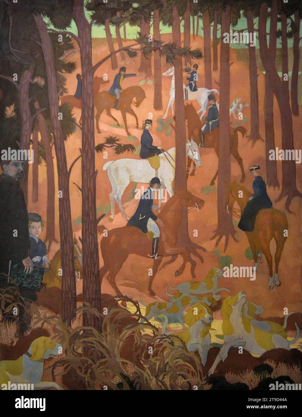 The Legend of St Hubert: 5. The Default 1897 by Maurice Denis Stock ...