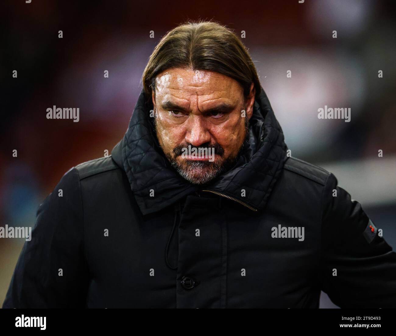 Rotherham, UK. 24th Nov, 2023. Leeds United Manager Daniel Farke ...