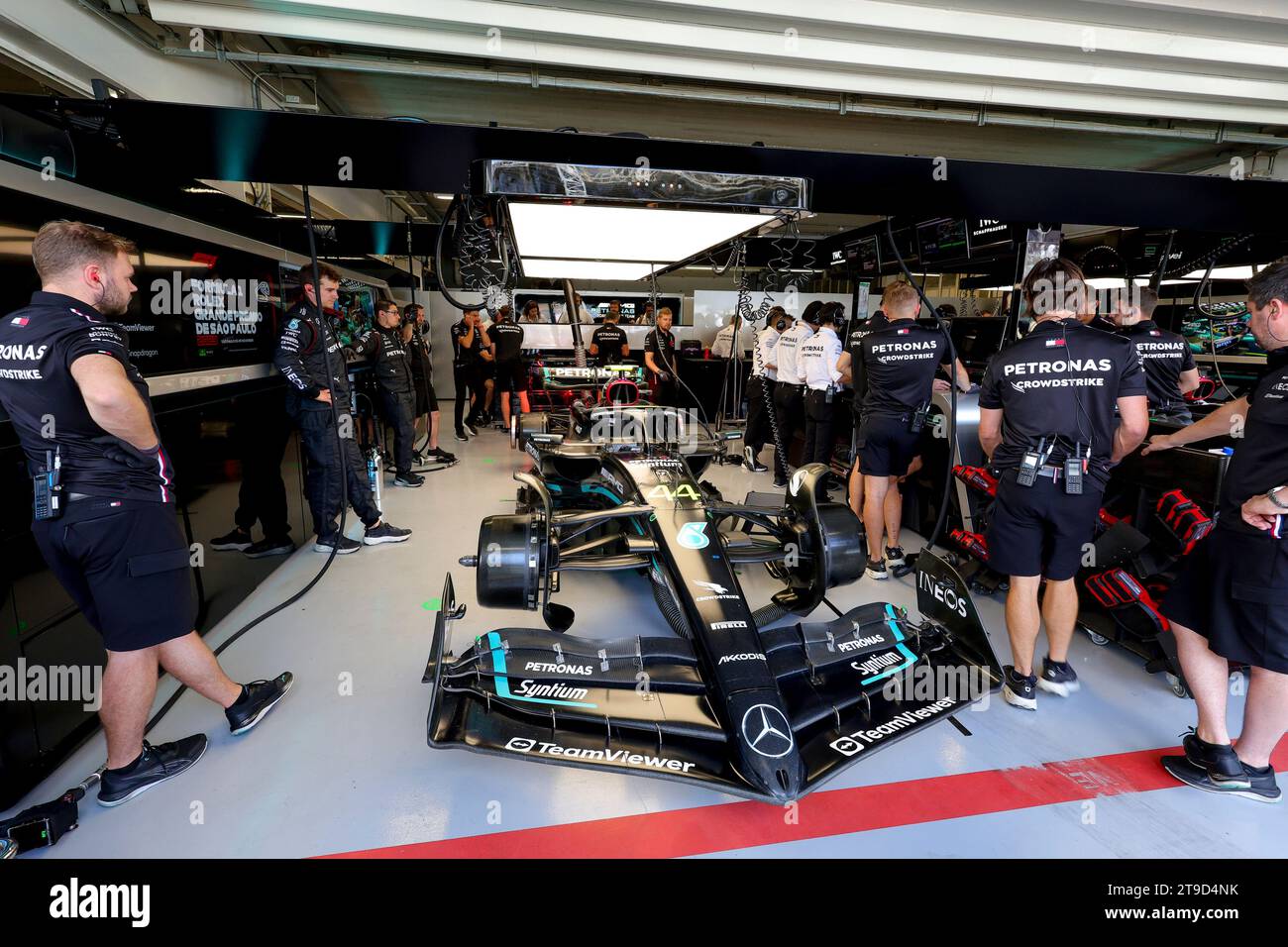 Sao Paulo, Brazil. 4th Nov, 2023. #44 Lewis Hamilton (GBR, Mercedes-AMG ...