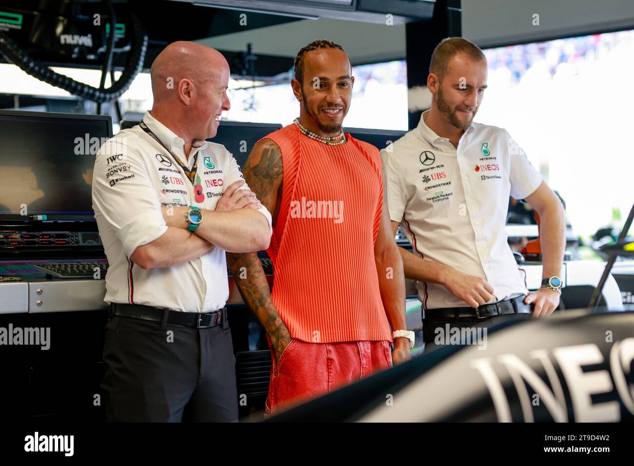 Sao Paulo, Brazil. 5th Nov, 2023. #44 Lewis Hamilton (GBR, Mercedes-AMG ...