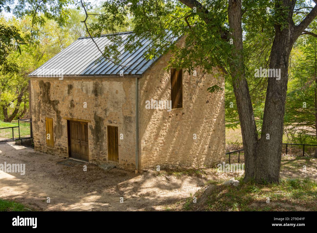 Texas, Hill Country, Medina County, Castroville, Landmark Inn State ...