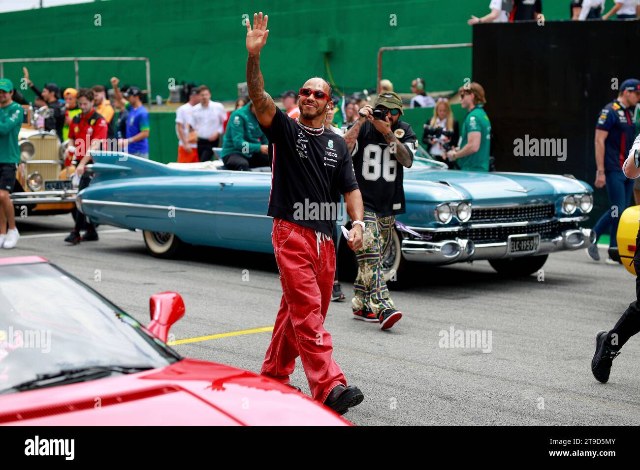 Sao Paulo, Brazil. 5th Nov, 2023. #44 Lewis Hamilton (GBR, Mercedes-AMG ...