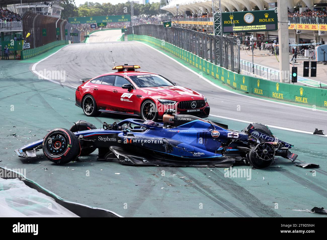 Sao Paulo, Brazil. 5th Nov, 2023. #23 Alexander Albon (THA, Williams ...