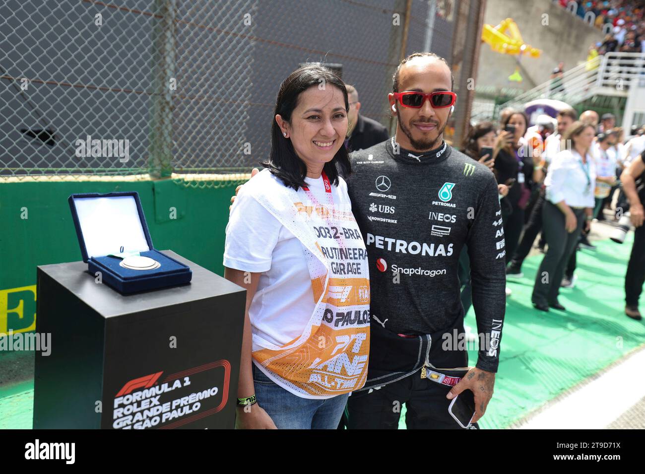 Sao Paulo, Brazil. 5th Nov, 2023. #44 Lewis Hamilton (GBR, Mercedes-AMG ...
