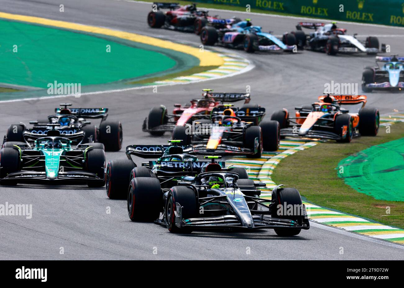 Sao Paulo, Brazil. 5th Nov, 2023. #44 Lewis Hamilton (GBR, Mercedes-AMG ...
