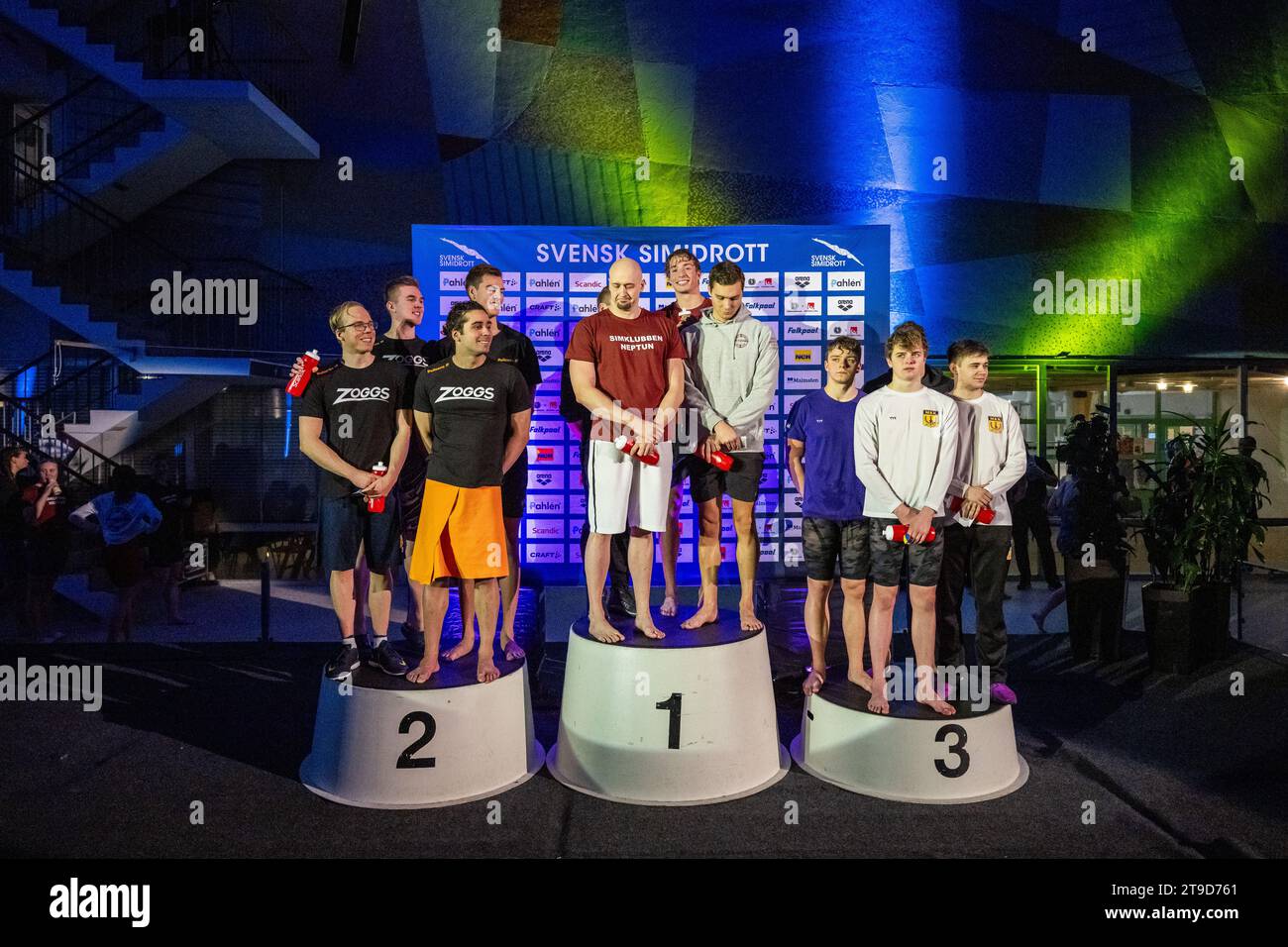 231124 Erik Brandt, Victor Wågström, Jacob Danielsson, och Erik Falk ...