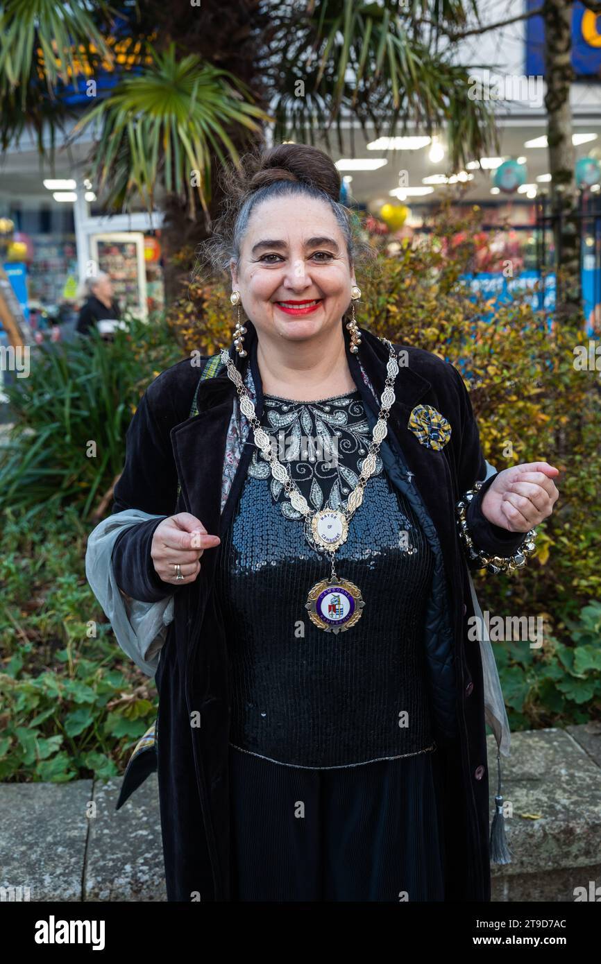 Camborne, Cornwall, UK. 24th Nov, 2023.Camborne Lantern Parade took ...
