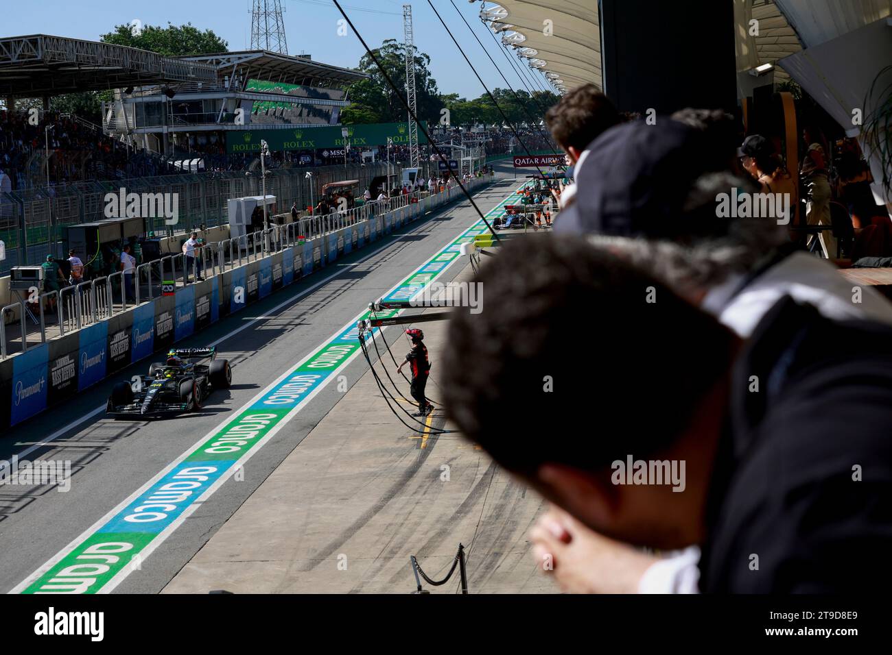 Sao Paulo, Brazil. 5th Nov, 2023. #44 Lewis Hamilton (GBR, Mercedes-AMG ...