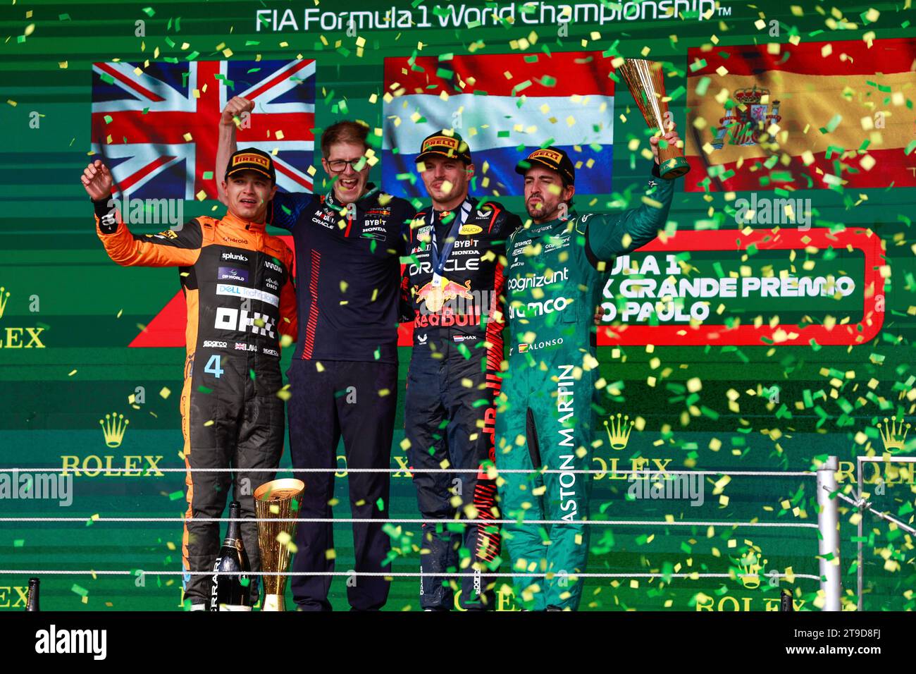 Sao Paulo, Brazil. 5th Nov, 2023. #4 Lando Norris (GBR, McLaren F1 Team ...