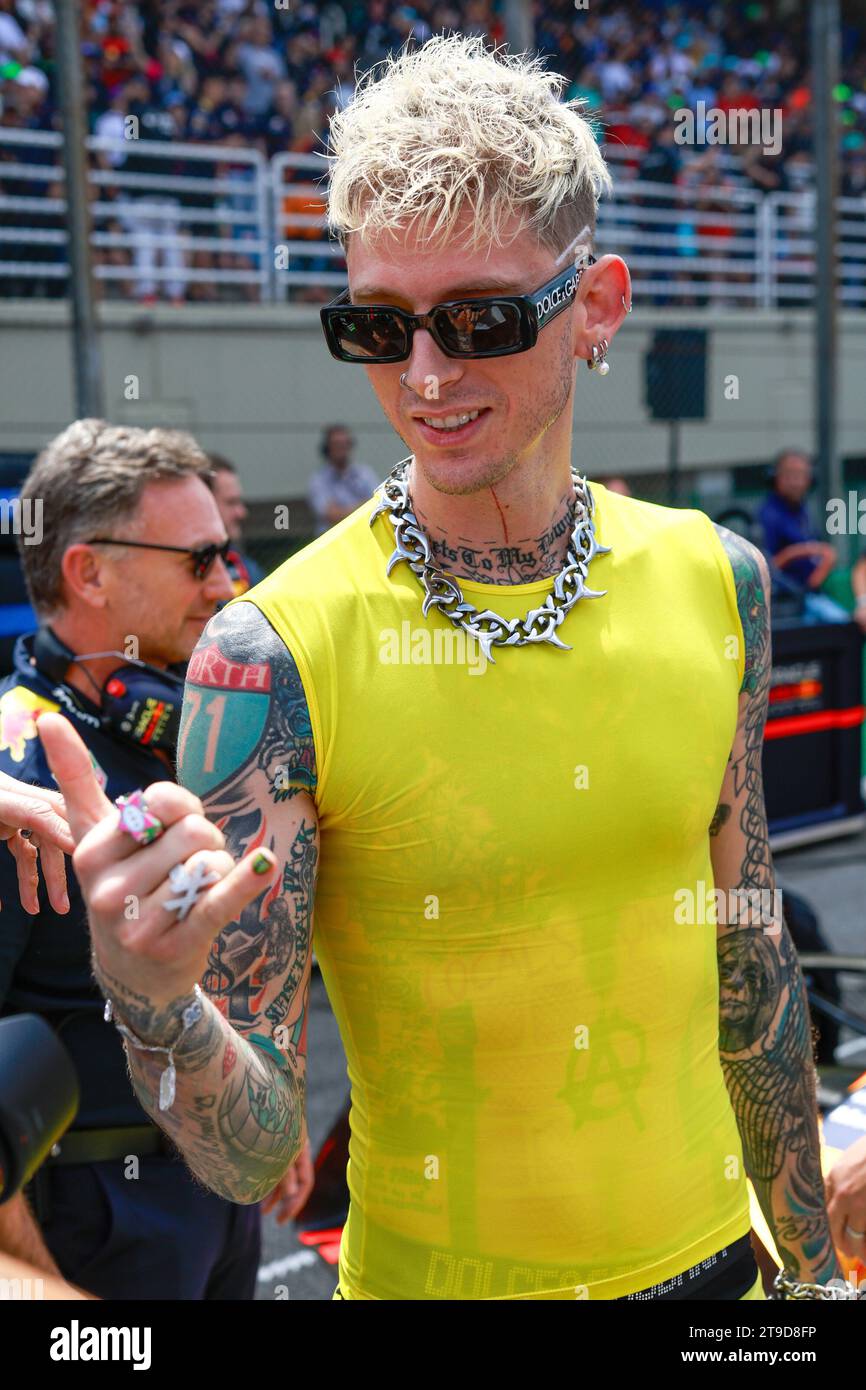 Sao Paulo, Brazil. 5th Nov, 2023. Machine Gun Kelly, F1 Grand Prix of ...