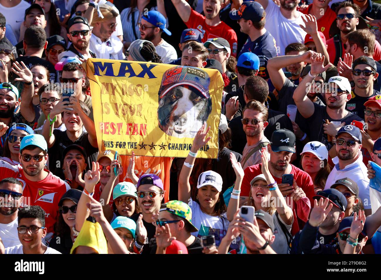 Fans, F1 Grand Prix of Brazil at Autodromo Jose Carlos Pace on November ...