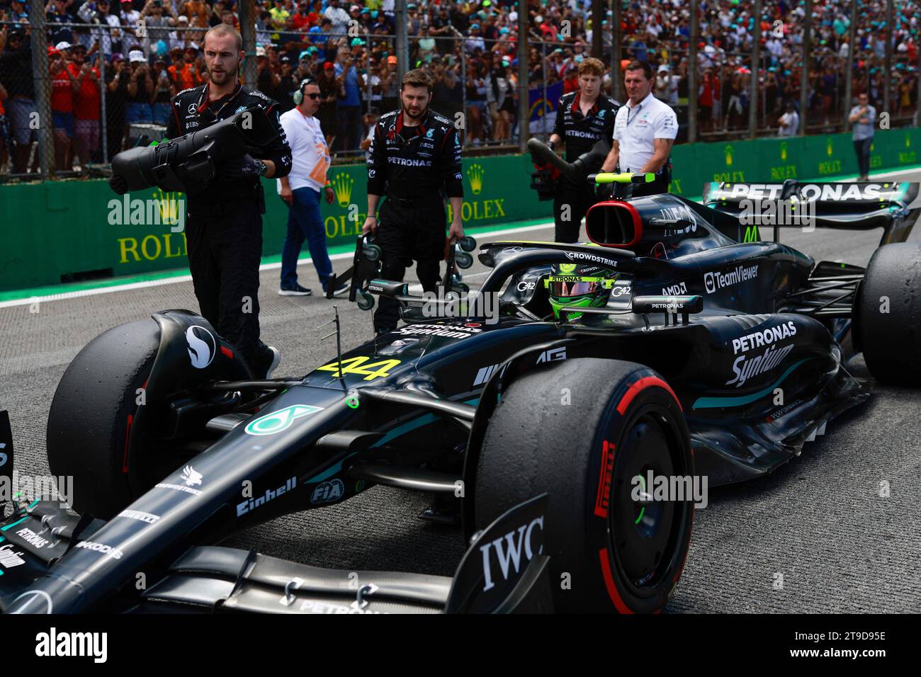 Sao Paulo, Brazil. 5th Nov, 2023. #44 Lewis Hamilton (GBR, Mercedes-AMG ...