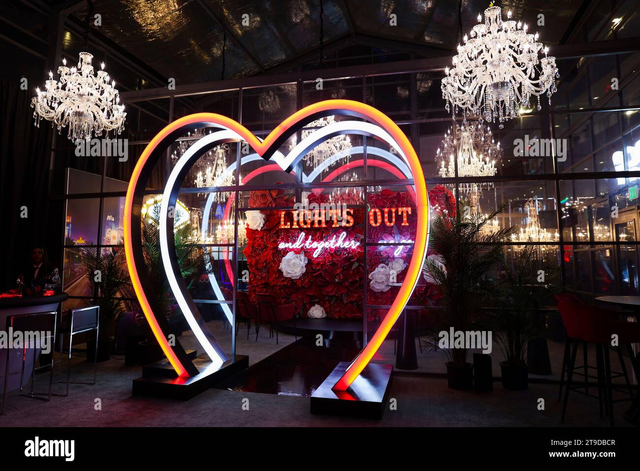 Las Vegas, USA. 15th Nov, 2023. F1 Wedding chapel at paddock, F1 Grand ...