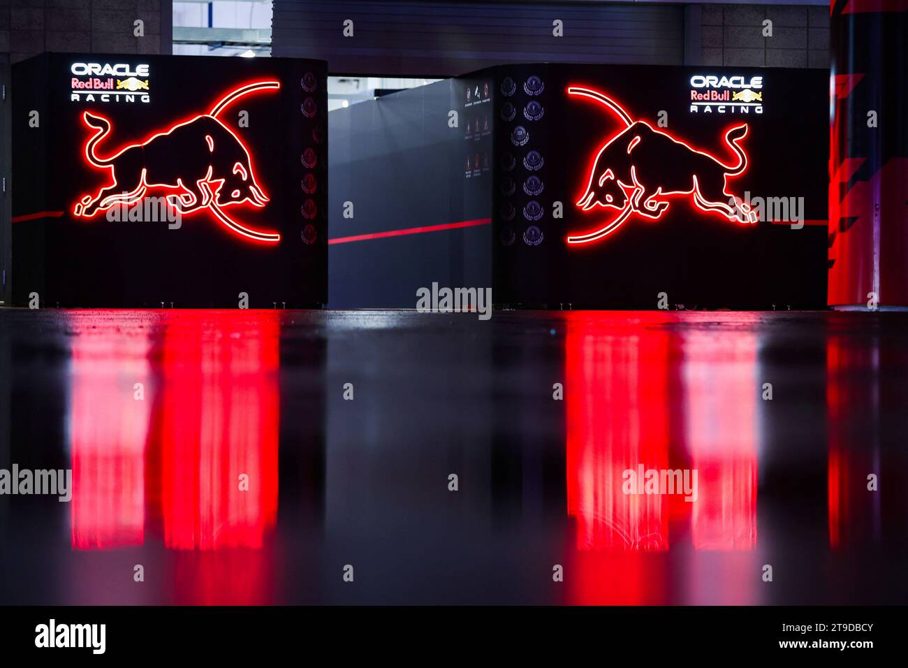 Las Vegas, USA. 15th Nov, 2023. Oracle Red Bull Racing logo, F1 Grand ...