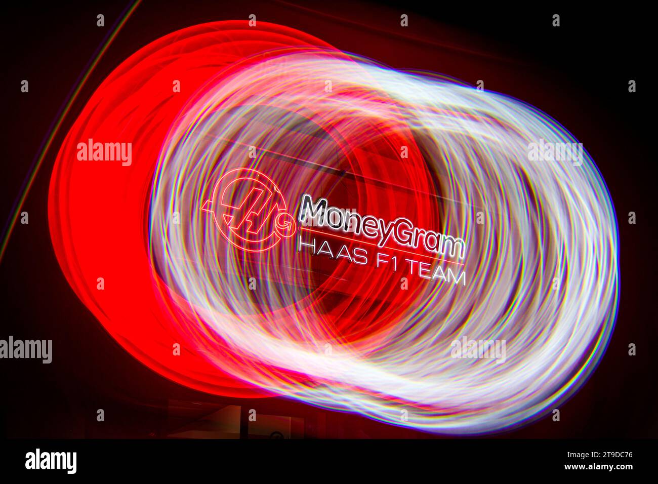 Las Vegas, USA. 15th Nov, 2023. MoneyGram Haas F1 Team Logo, F1 Grand ...
