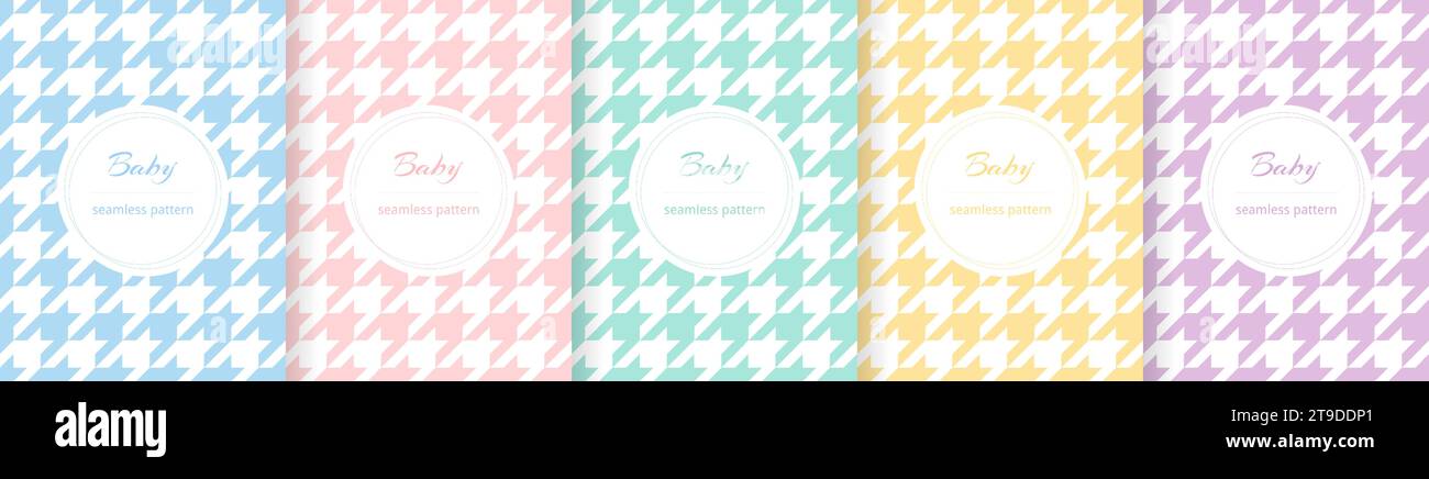 Cute baby seamless pattern. Repeating kid background. Girls, boys for ...