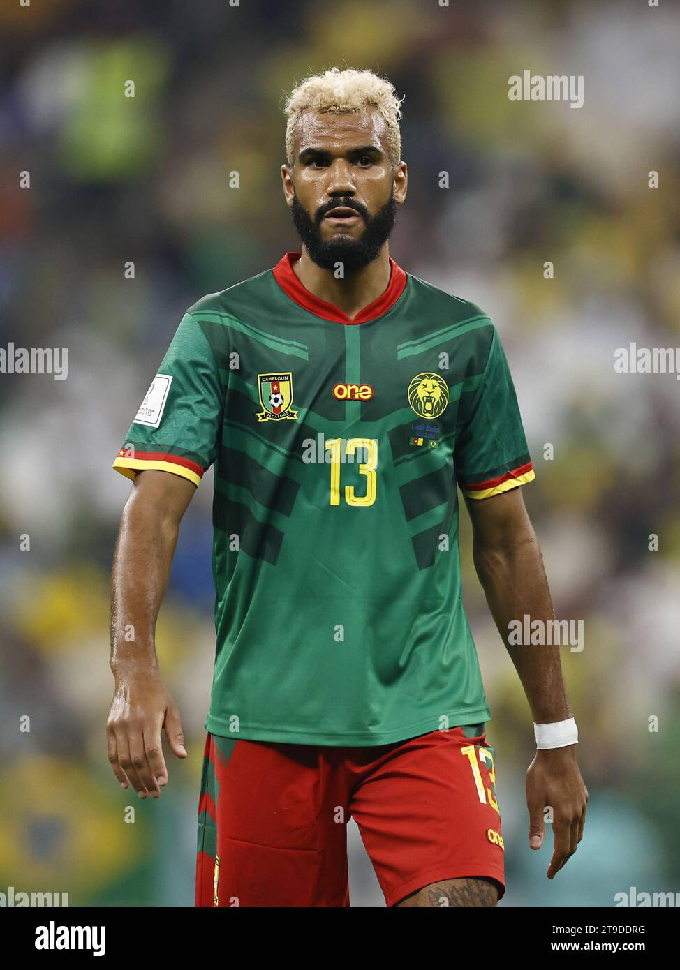 LUSAIL CITY - Eric Maxim Choupo-Moting of Cameroon during the FIFA ...