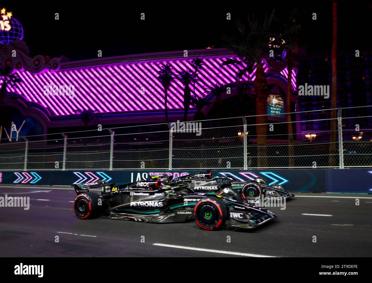 Las Vegas, USA. 17th Nov, 2023. #44 Lewis Hamilton (GBR, Mercedes-AMG ...