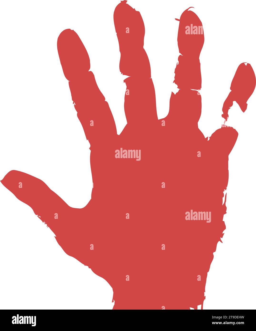 handprint paint colors ink Stock Vector Image & Art - Alamy