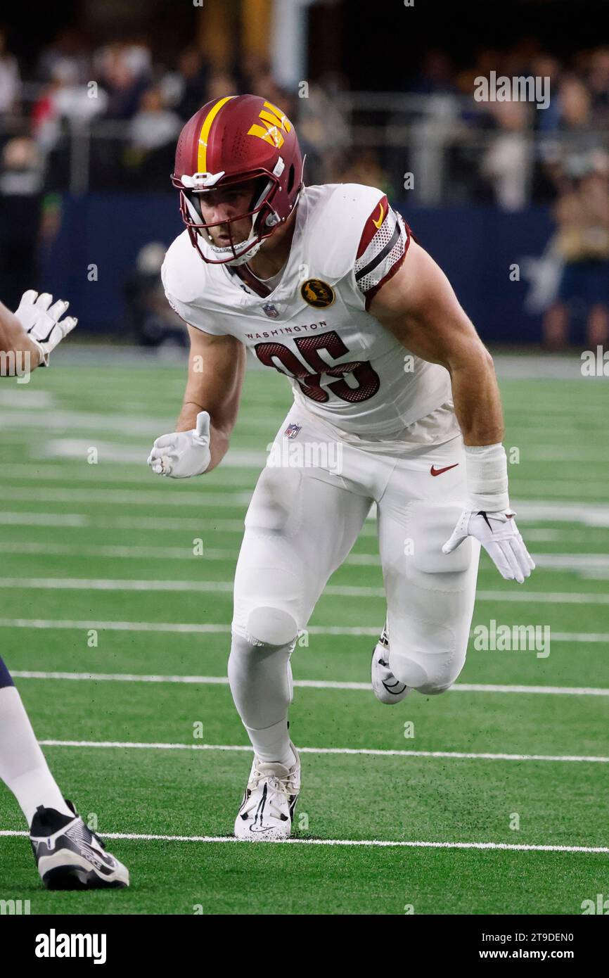 Washington Commanders defensive end Casey Toohill (95) rushes the ...
