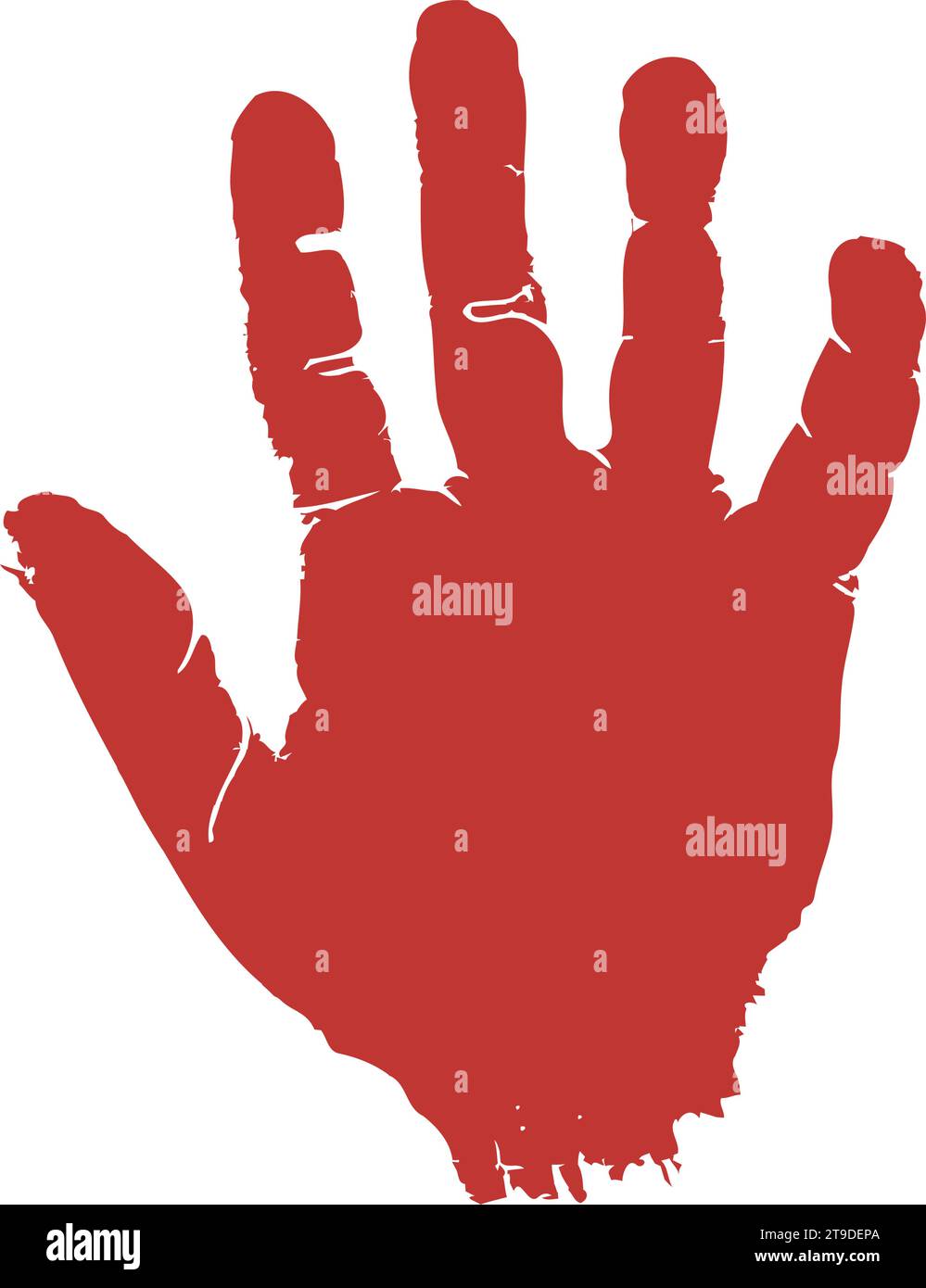 handprint paint colors Stock Vector Image & Art - Alamy