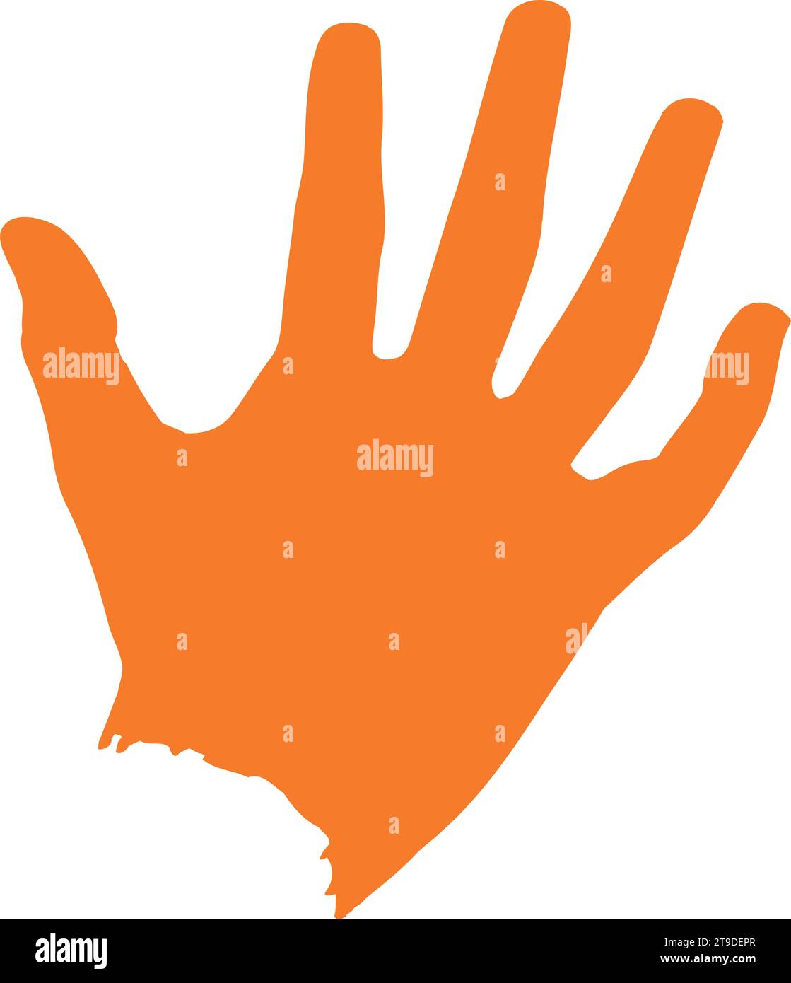 handprint paint colors illustration Stock Vector Image & Art - Alamy