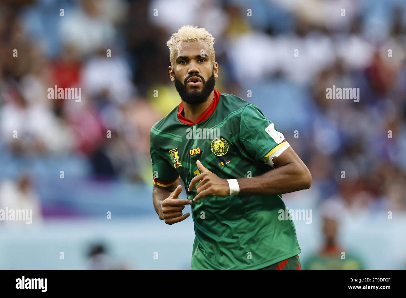 AL WAKRAH - Eric Maxim Choupo-Moting of Cameroon during the FIFA World ...