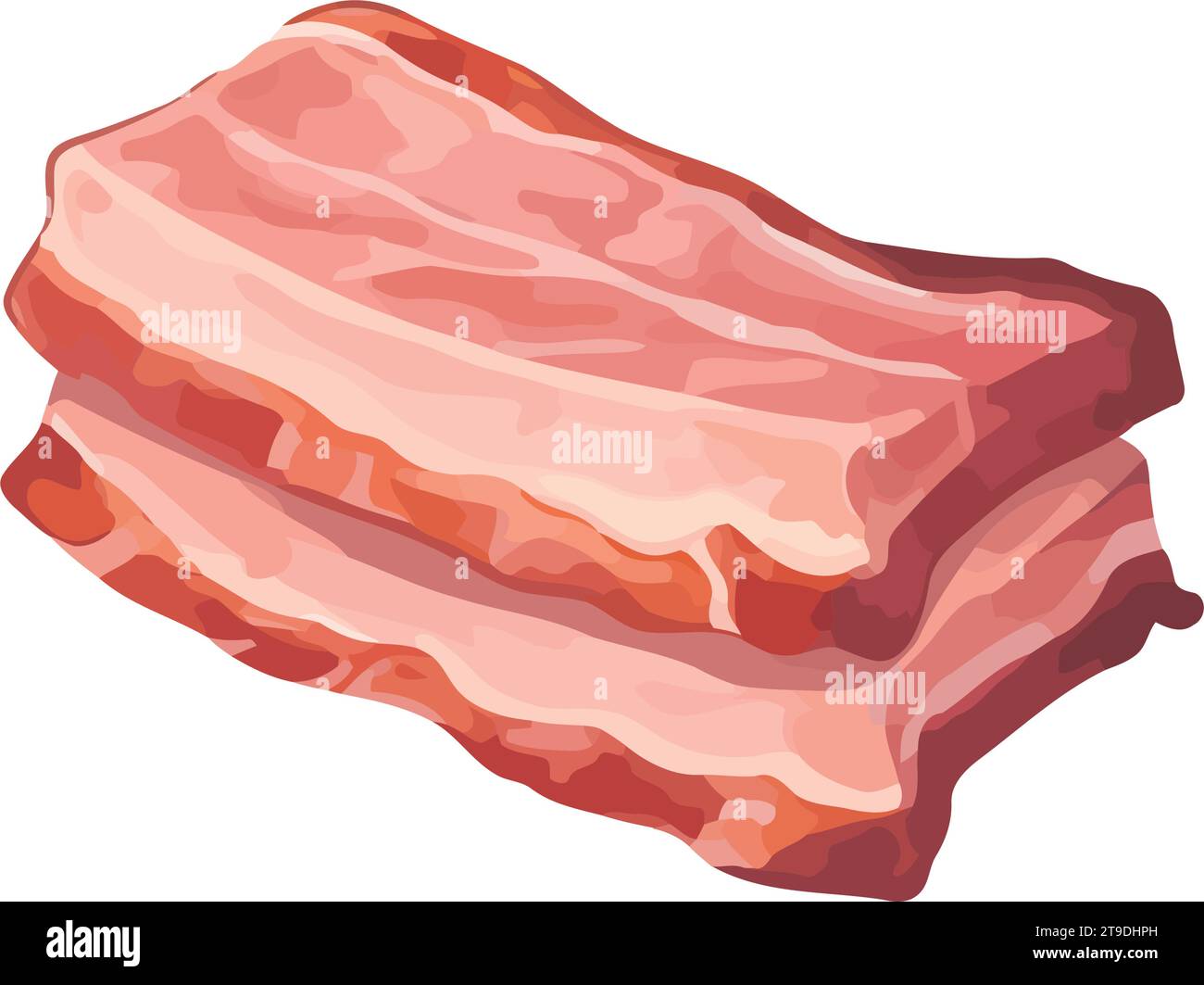 meat product bacon design Stock Vector Image & Art - Alamy