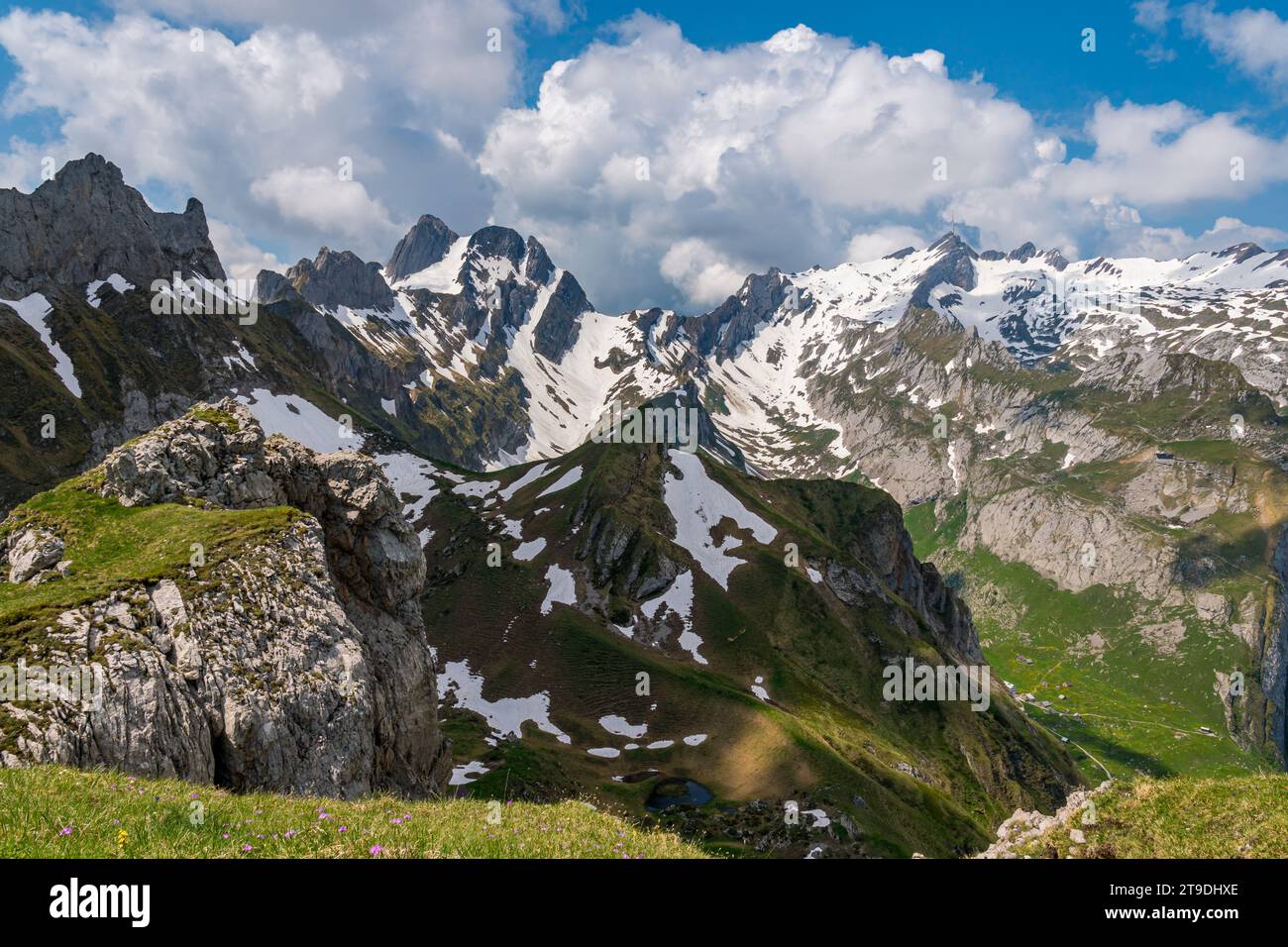 Wonderful hike in the Alpstein mountains from Wasserauen to Meglisalp ...