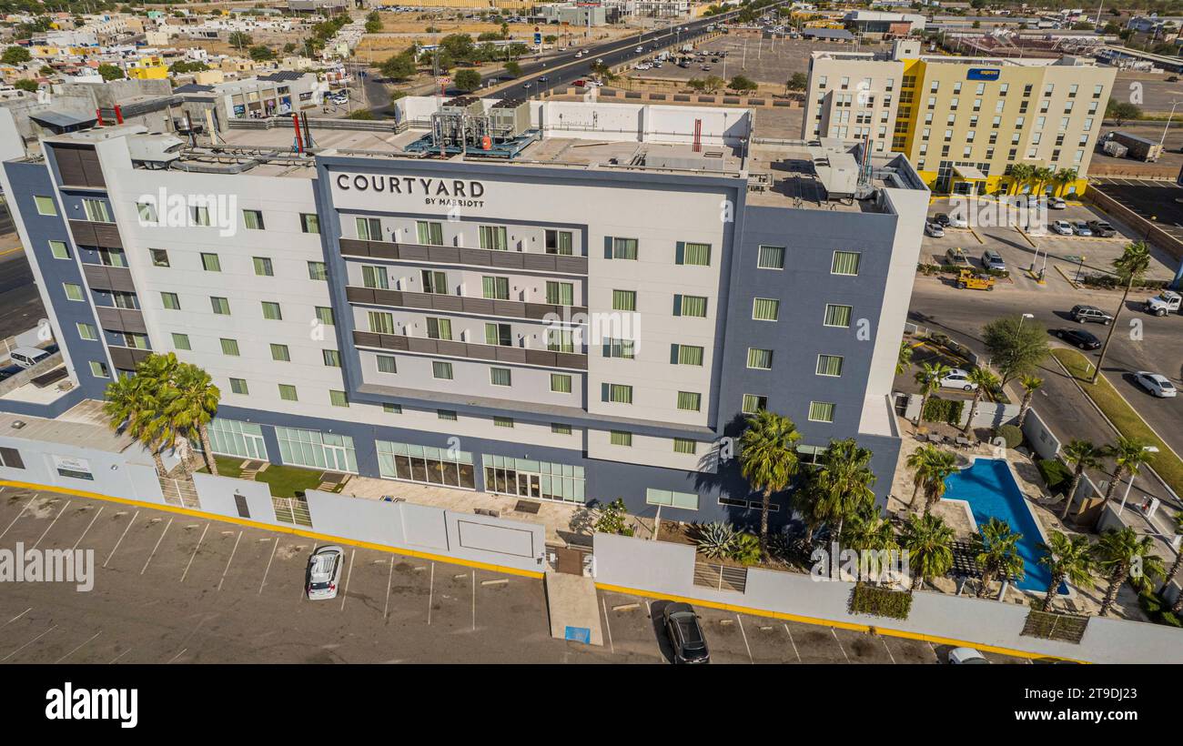 Courtyard by Marriott Hermosillo hotel in eastern periphery, Colonia ...