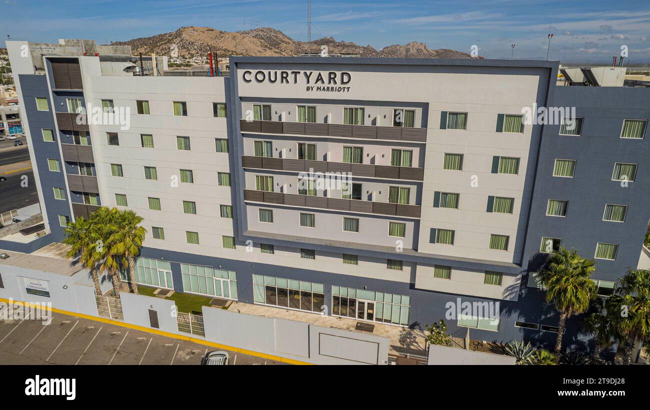 Courtyard by Marriott Hermosillo hotel in eastern periphery, Colonia ...