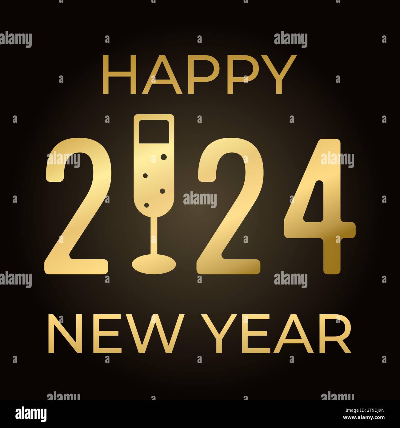 2024 year logo text Stock Vector Images - Alamy