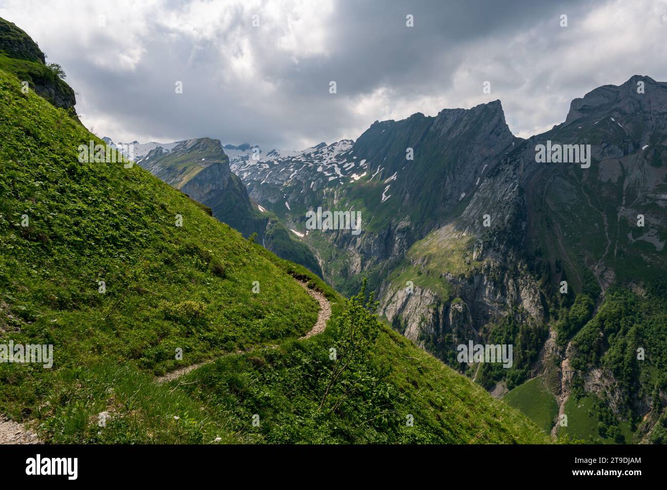 Wonderful hike in the Alpstein mountains from Wasserauen to Meglisalp ...