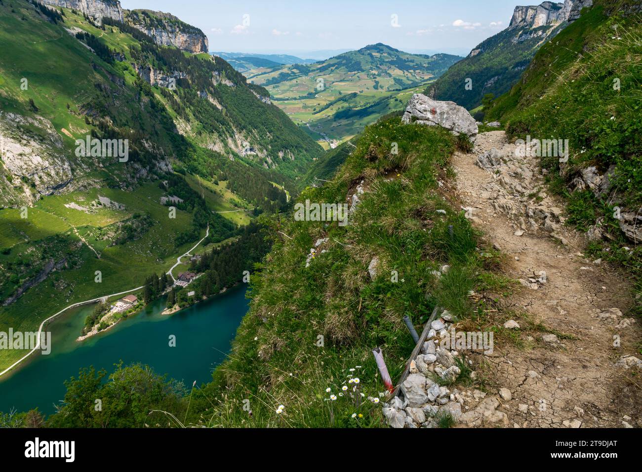 Wonderful hike in the Alpstein mountains from Wasserauen to Meglisalp ...